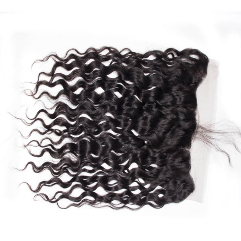 Evan Hair Malaysian Wet And Wavy Human Hair Weave With Ear to Ear ...