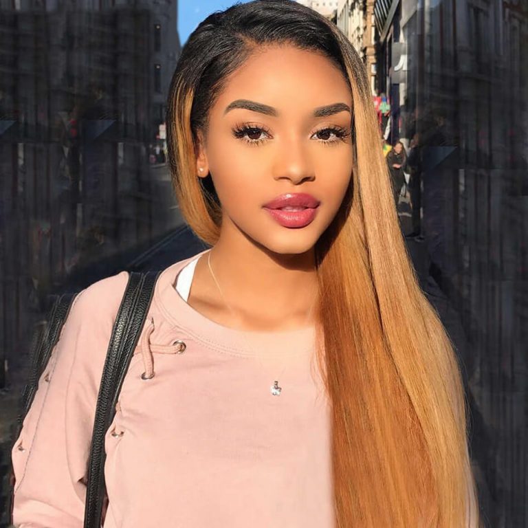 13×6 1B 27 Color Straight Front Wig Brazilian Virgin Human Hair Wigs ...